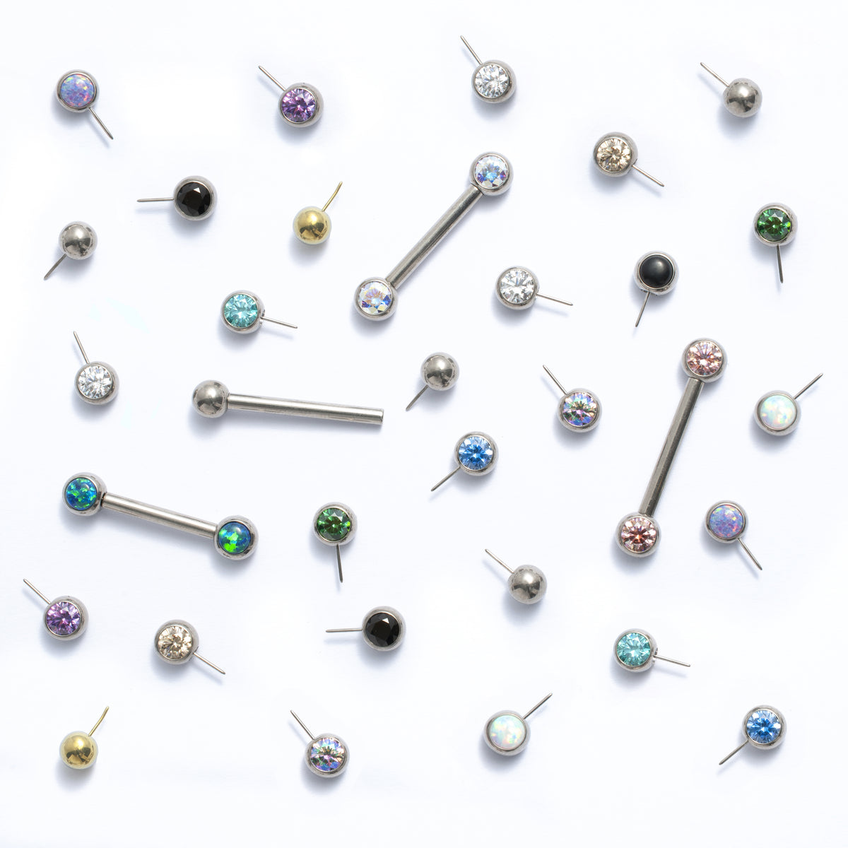Press-fit Barbell Shafts and Ends — Infinite Body Piercing, Inc.