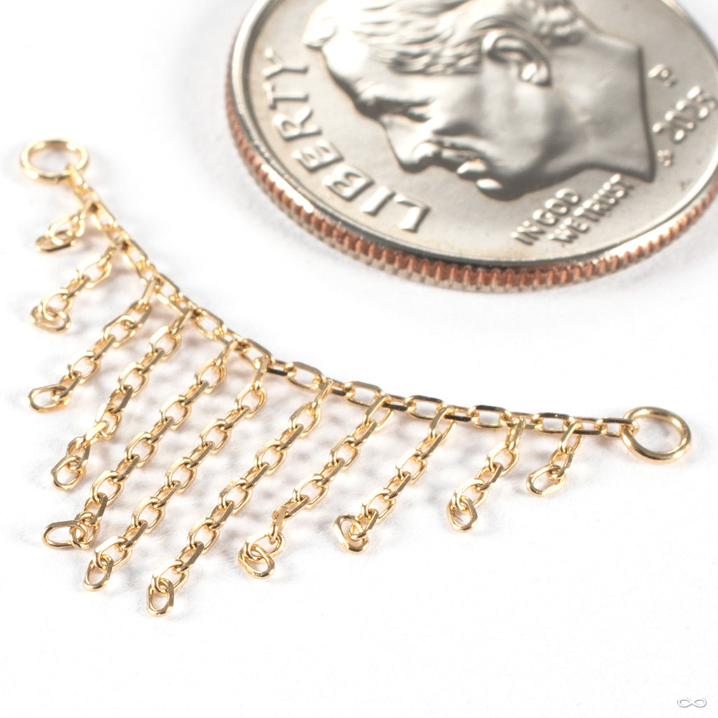 Hera Chain in Gold from Modern Mood — Infinite Body Piercing, Inc.