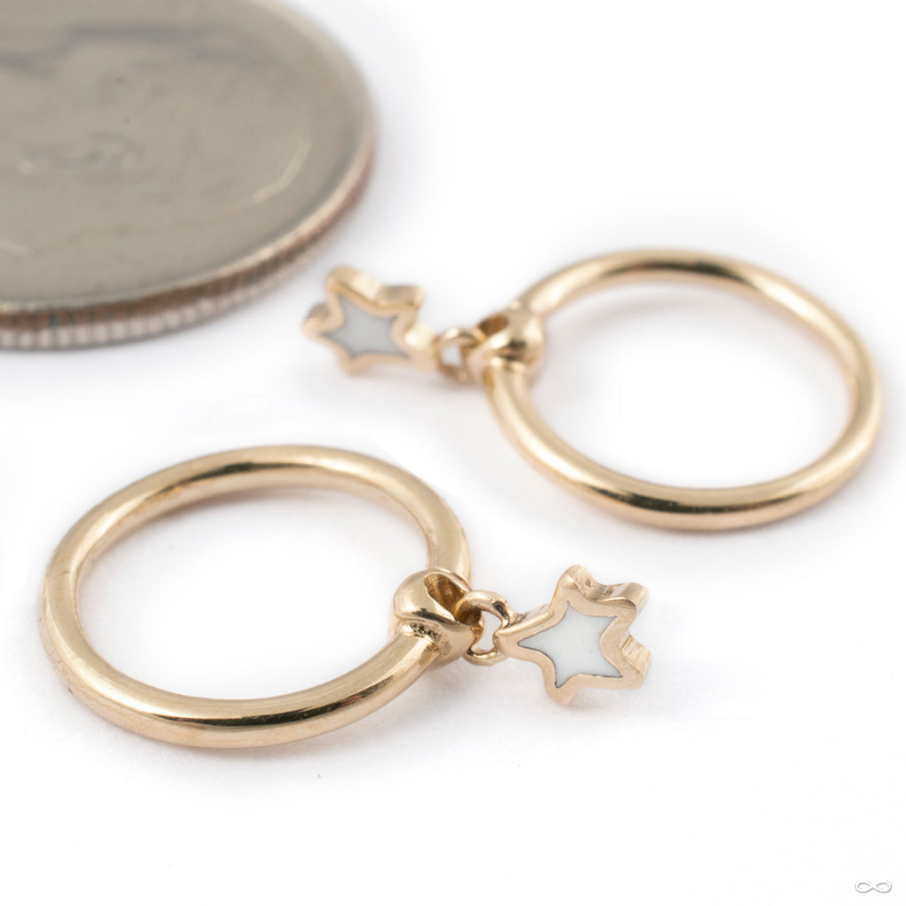 New Thing Seam Ring in Gold from Pupil Hall — Infinite Body Piercing, Inc.