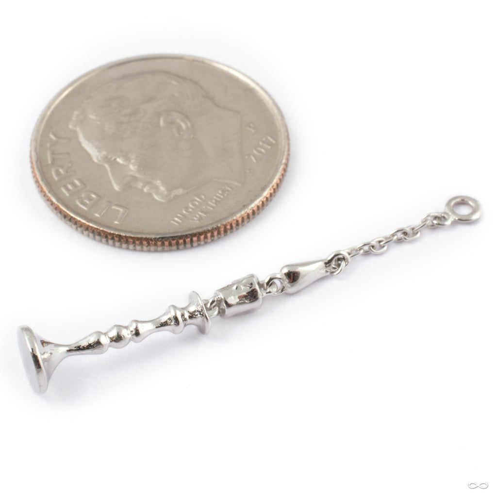Strange Magic Charm in Gold from Pupil Hall — Infinite Body Piercing, Inc.