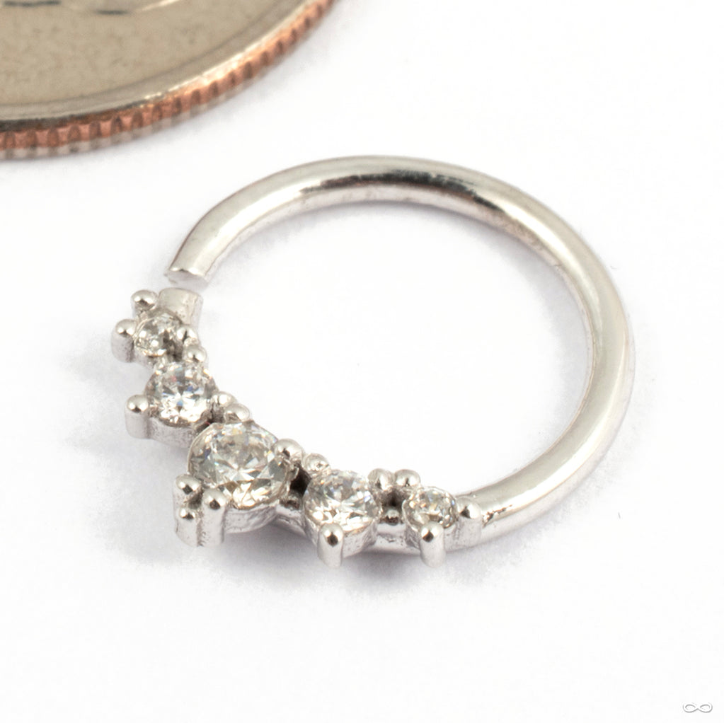 Throne Seam Ring in Gold from Tawapa — Infinite Body Piercing, Inc.