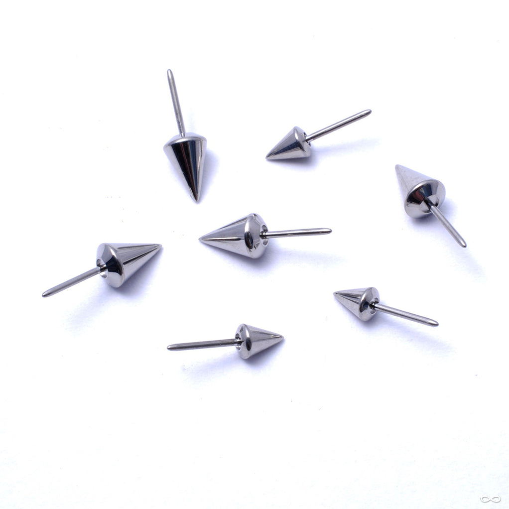 Spike Press-fit End in Titanium from NeoMetal — Infinite Body Piercing ...