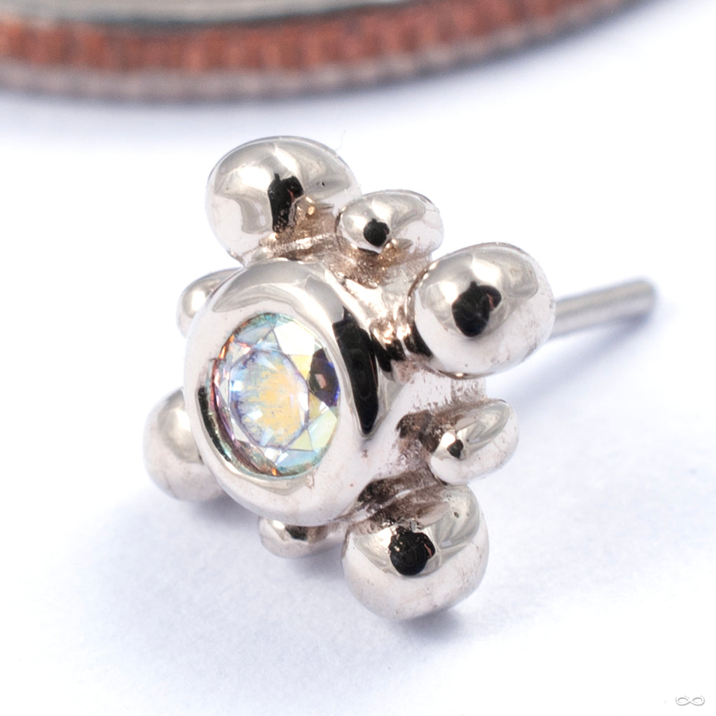 Bindi Press-fit End in Gold from LeRoi — Infinite Body Piercing, Inc.