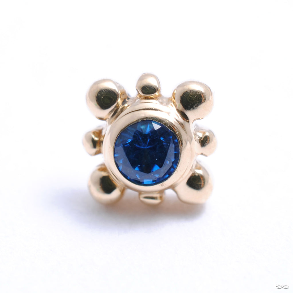 Bindi Press-fit End in Gold from LeRoi — Infinite Body Piercing, Inc.