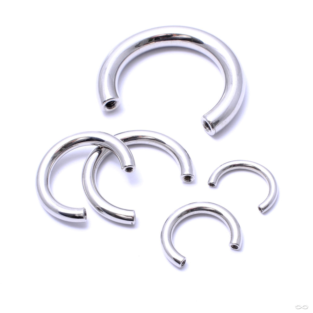 Circular Threaded Barbell Shaft in Stainless Steel from Industrial Str ...