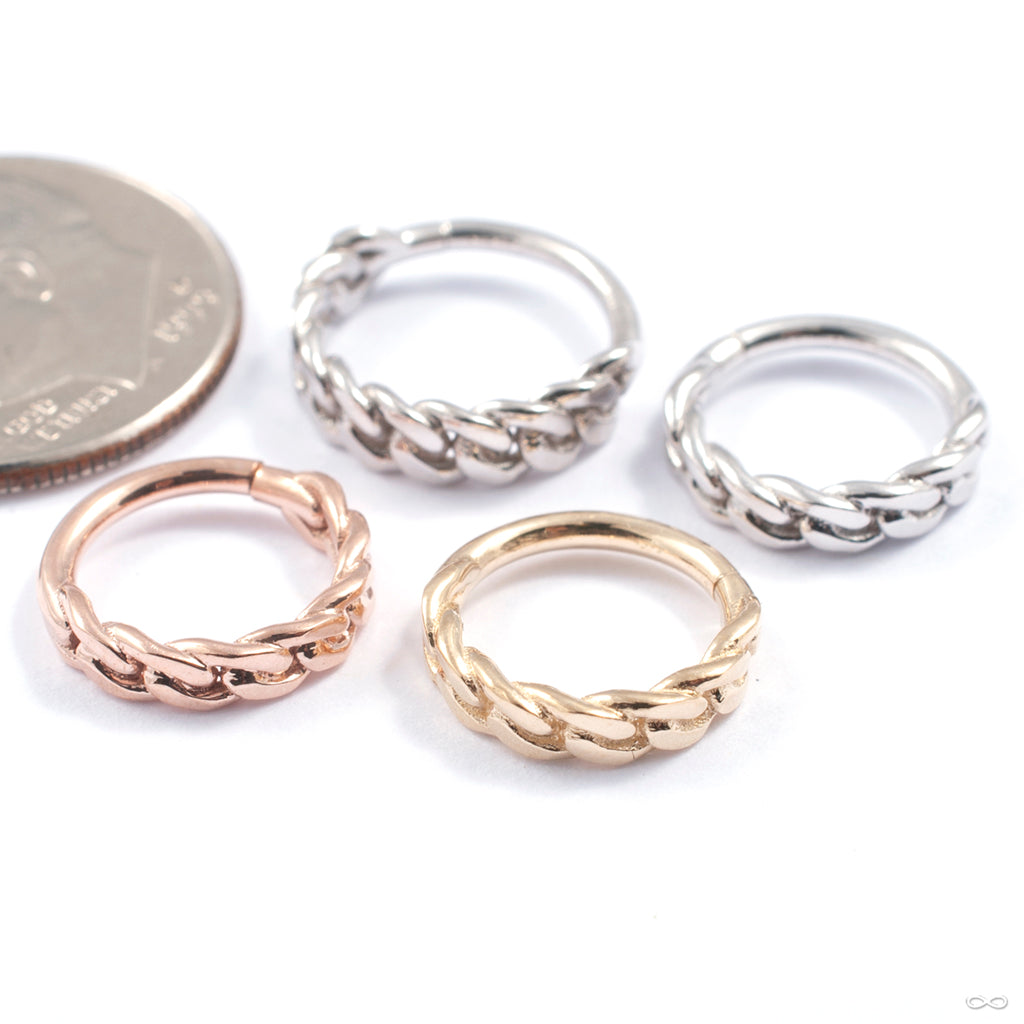 Downtown Seam Ring in Gold from Tawapa — Infinite Body Piercing, Inc.