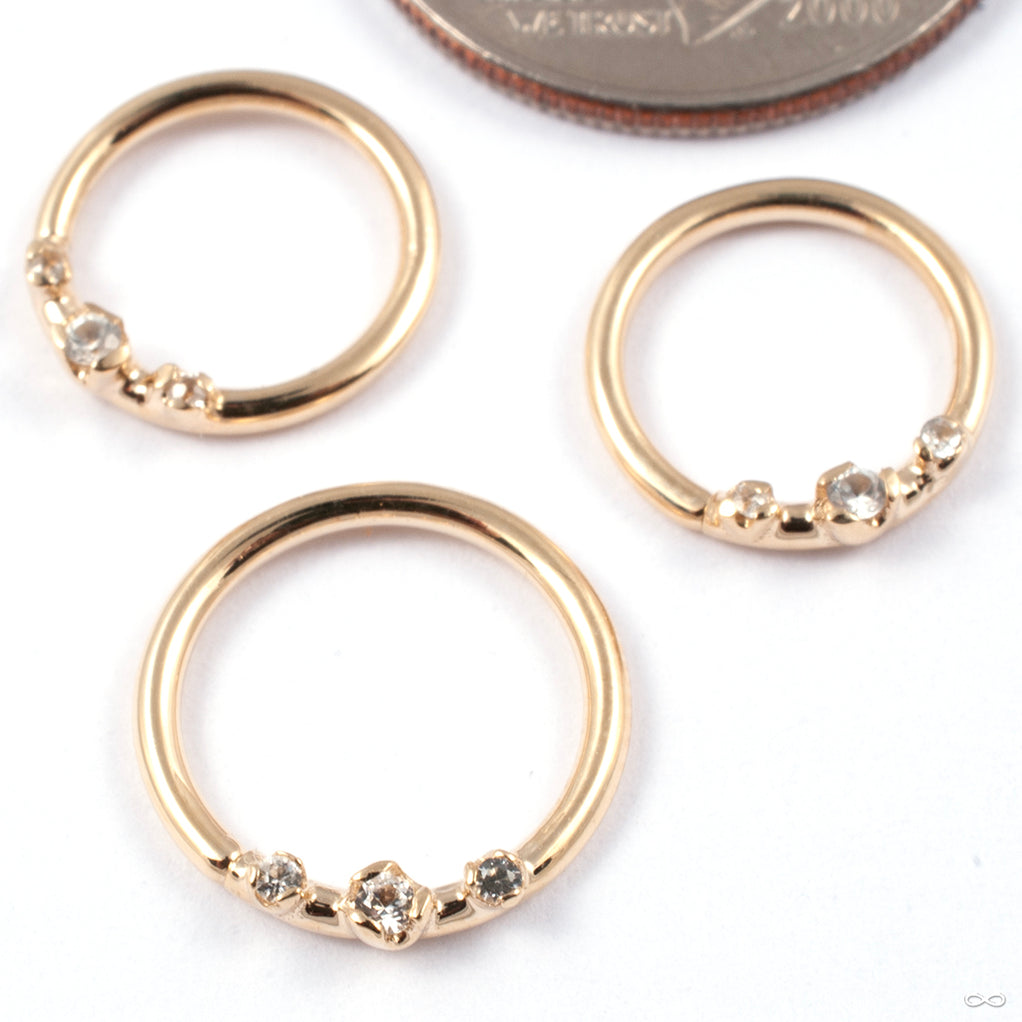 Everythingness Seam Ring in Gold from Pupil Hall — Infinite Body ...