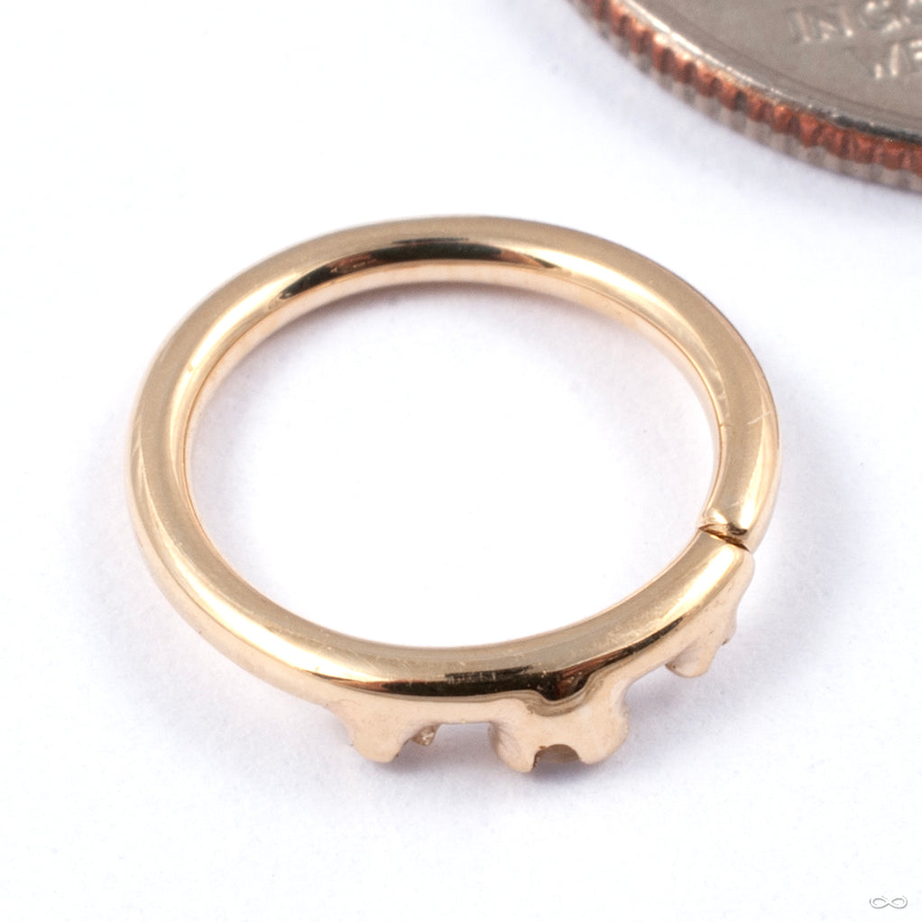 Everythingness Seam Ring in Gold from Pupil Hall — Infinite Body ...