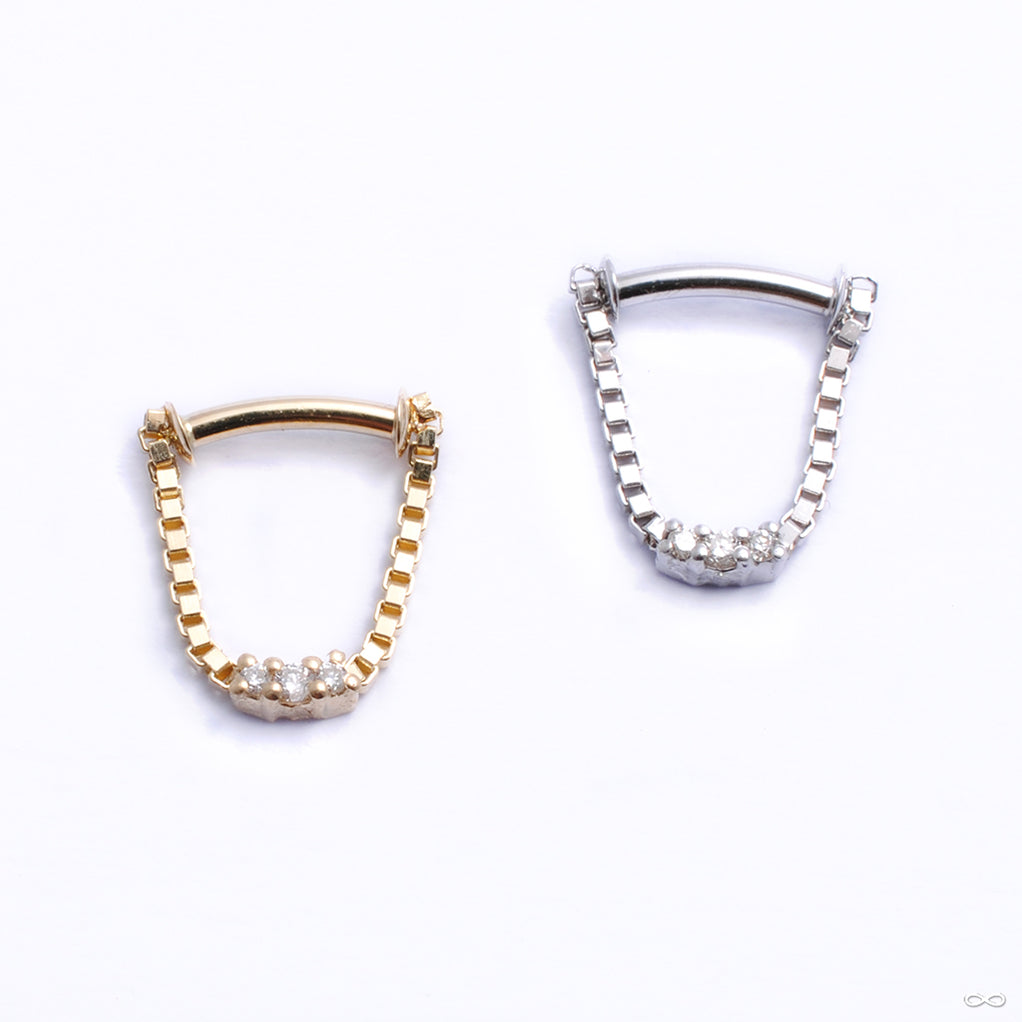 Mind the Gap Press-fit Ring in Gold from Pupil Hall — Infinite Body ...