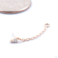 Mumble Mini Lasso Press-fit End in Gold from Pupil Hall — Infinite Body ...