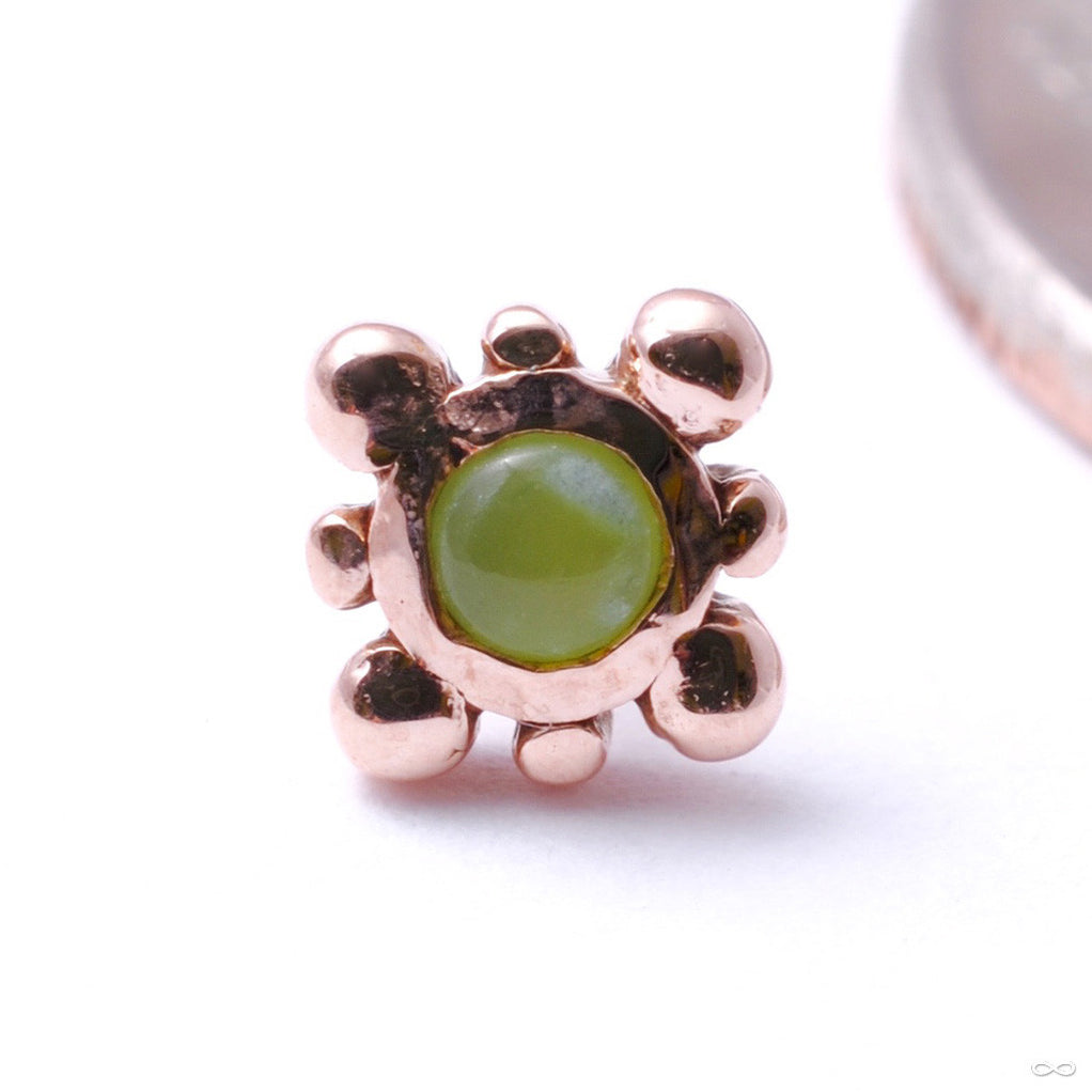 Bindi Press-fit End in Gold from LeRoi — Infinite Body Piercing, Inc.
