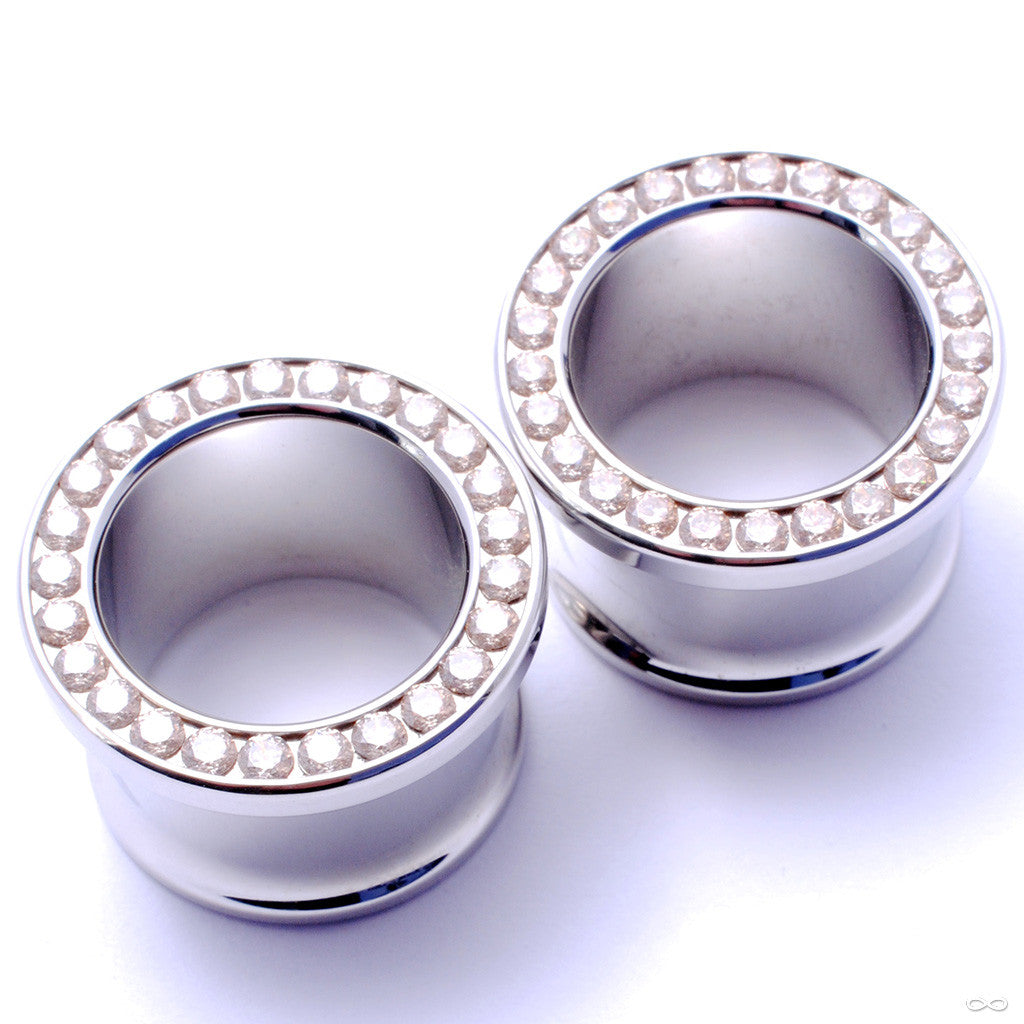 Bling Eyelet with Champagne CZ’s in 5/8” from Anatometal — Infinite ...
