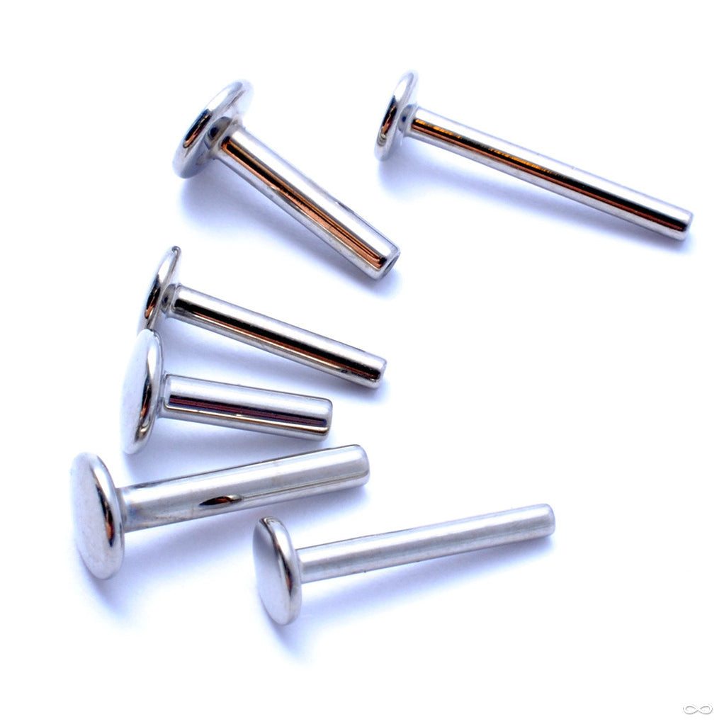 Press-fit Labret Post in Titanium from NeoMetal — Infinite Body ...