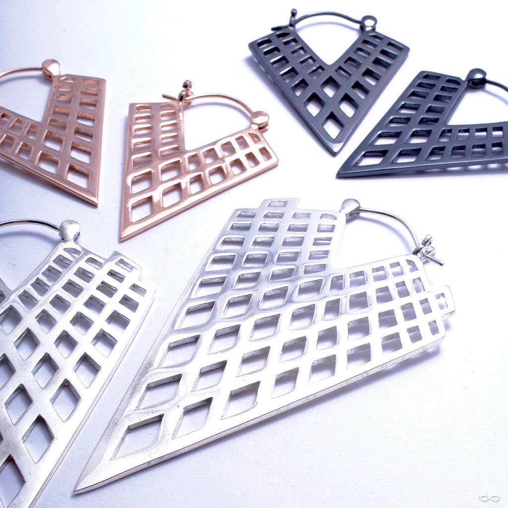 Lightspeed Earrings from Tawapa — Infinite Body Piercing, Inc.