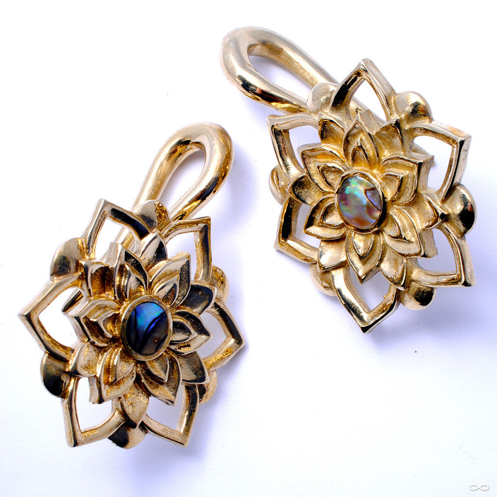 Lotus Weights from Buddha Jewelry — Infinite Body Piercing, Inc.