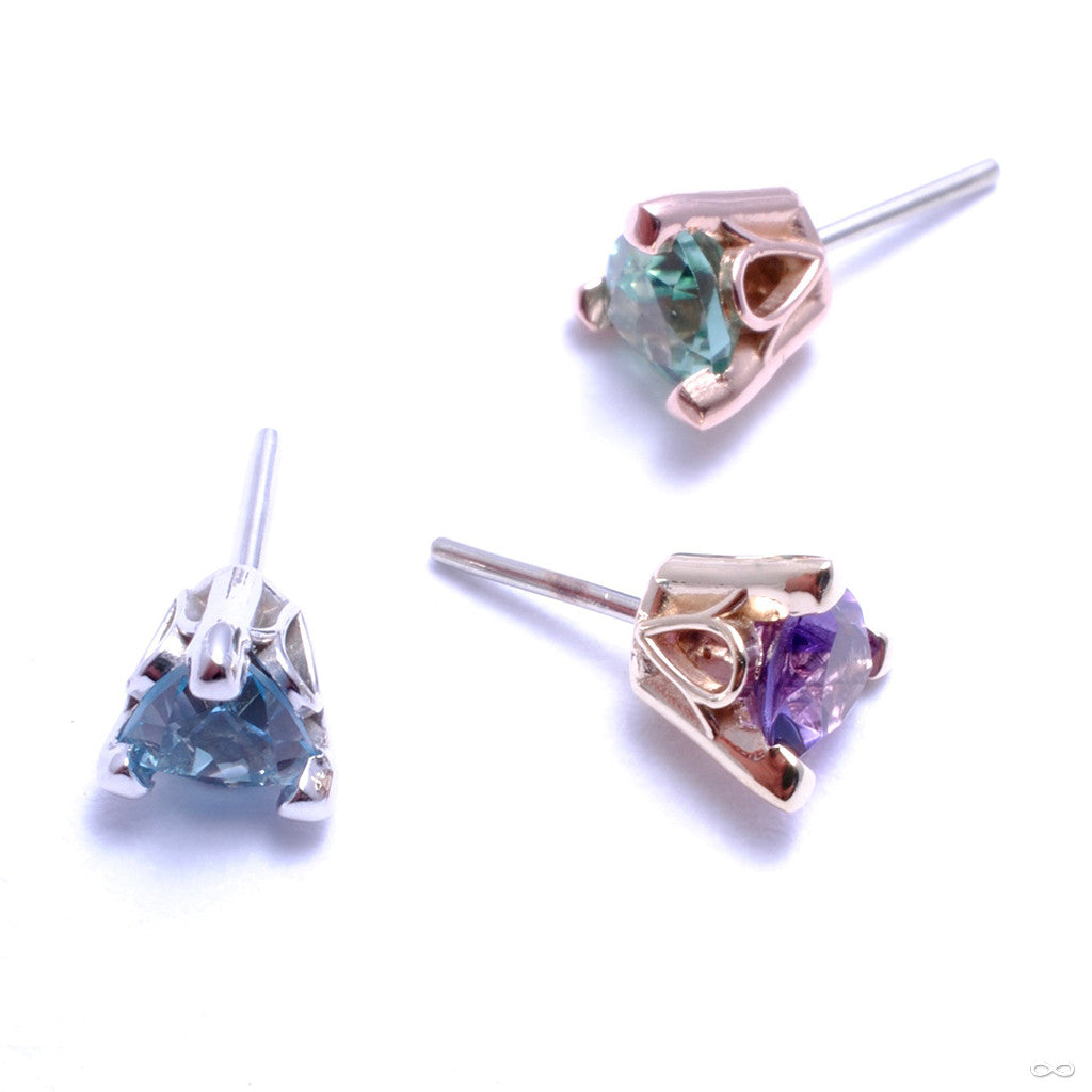 Trillion Scroll Press-fit End in Gold from BVLA — Infinite Body ...